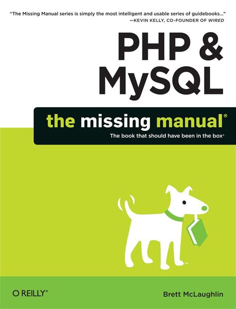 Cover PHP MySQL The Missing Manual Book