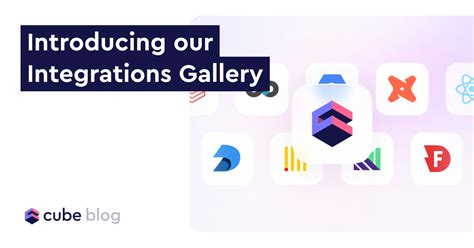 Introducing Our Integrations Gallery Cube Blog