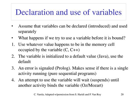 Declarative Computation Model Single Assignment Store Vrh 2 Ppt Download