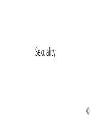 Sexuality Pp Pdf Sexuality Definitions Sexuality Is A State Of