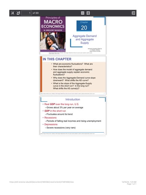 Ch 20 Aggregate Demand And Aggregate Supply 10eedited Prinmacro