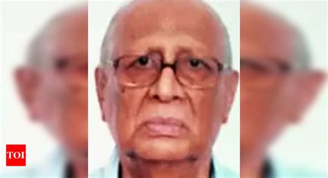 Tois Former Diplomatic Editor Chakravarty Dies India News Times Of India