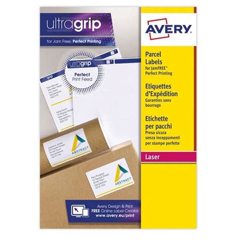 Etichette Bianche Per Pacchi Ultragrip™ Avery Laser 991x57 Mm Et