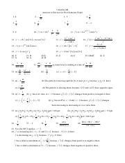 Calculus AB Review Answers To First Semester Exam Questions Course Hero