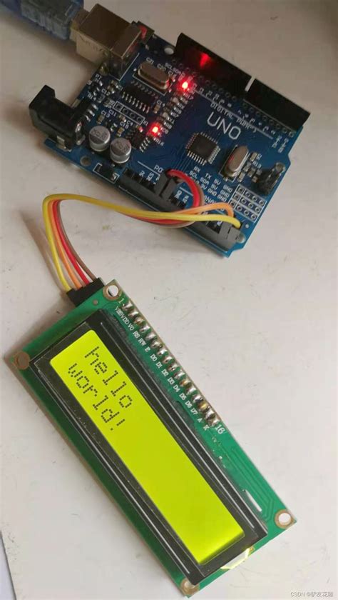 【雕爷学编程】arduino动手做（85） Lcd1602液晶屏模块2lcd1602液晶显示模块 Csdn博客