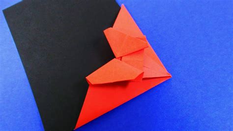 Как сделать закладку для книги своими руками Оригами закладка для книги Youtube