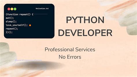 Develop Python Projects Machine Learning And Data Science By