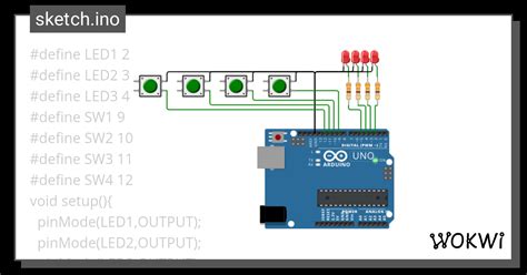 ใบงานที่ 44 การอ่านค่าสัญญาณดิจิตอล Wokwi Esp32 Stm32 Arduino