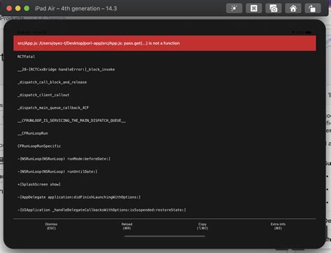 React Native Bundling Failed Passget Is Not A Function Stack Overflow