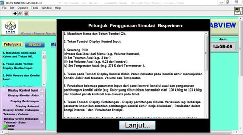 The Display Of The Labview Based Experimental Simulation Application Usage Download Scientific