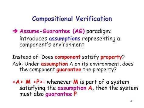 Ppt Learning Assumptions For Compositional Verification Powerpoint