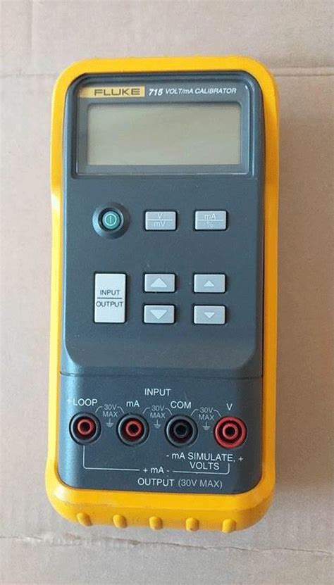 fluke 715 volt ma calibrator rescience