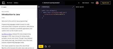 Java Codingjourney Codecademy Learning Programming Tech