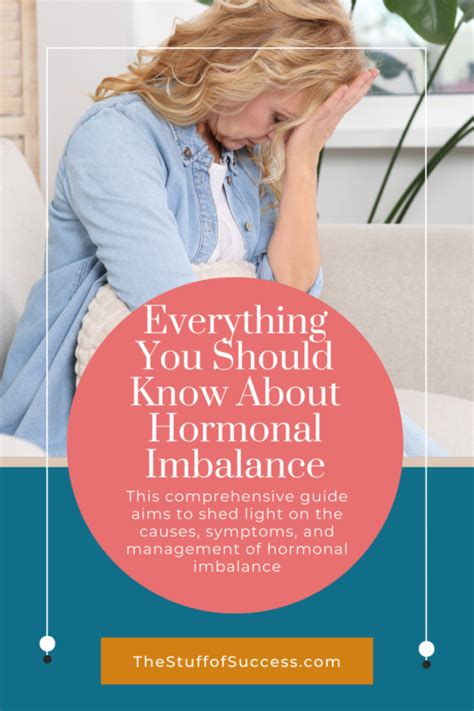 Everything You Should Know About Hormonal Imbalance The Stuff Of Success