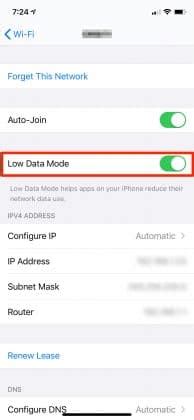 How To Use Apple S Low Data Mode In IOS 13