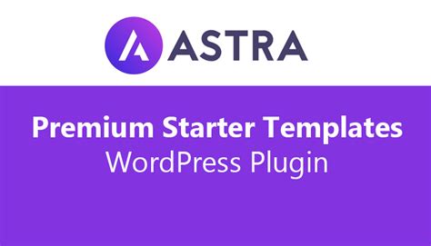 Astra Premium Starter Templates Wordpress Plugin Gplplace