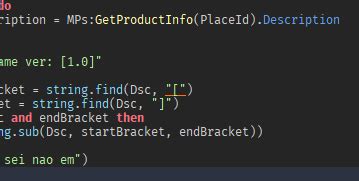 Simply Cant Use Open Brackets On A String Scripting Support Developer Forum Roblox