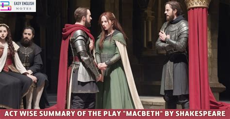 Act Wise Summary Of The Play Macbeth By Shakespeare Easy English Notes