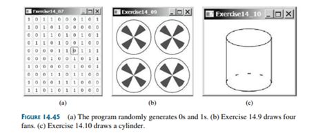 solved a b c figure 14 45 a the program randomly
