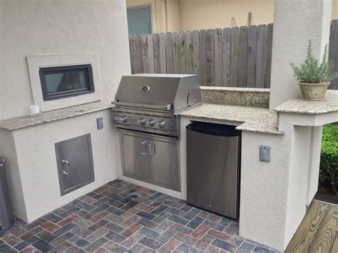 Stucco Outdoor Kitchen Ideas
