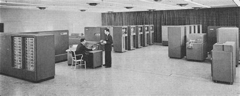 Ibm Announces The Ibm 702 Data Processing Machine A Version Of The 701