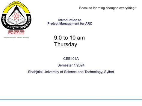 Project Management Lecture Introduction1 Pptx