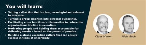 Amazon Promise Based Execution How To Engage Your People In