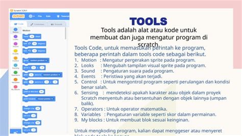 Pengenalan Software Pemrograman Visual Scratch Ppt