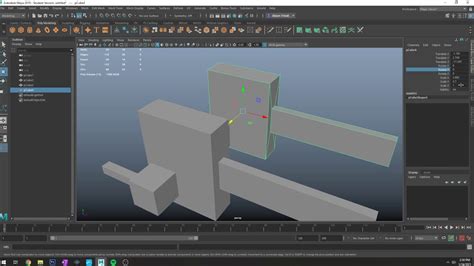 Mirroring Objects In Maya Youtube
