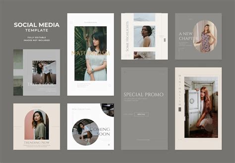 소셜 미디어 템플릿 블로그 패션 판매 프로모션 완전히 편집 가능한 인스타그램 및 페이스북 정사각형 포스트 프레임 유기농 판매 포스터 갈색 카키 베이지색 광고 배너 벡터