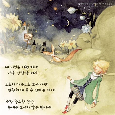 나이가 들고 다시 읽어보면 느낌이 새로운 어린 왕자 명언 글귀 모음 유머 움짤 이슈 에펨코리아