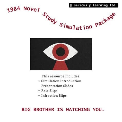 1984 Class Simulation Package By Seriously Learning Ltd Tpt