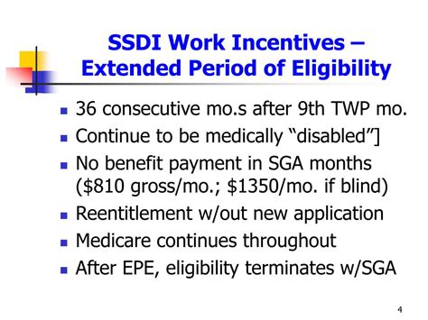 Ppt Ssi And Ssdi Work Incentives Powerpoint Presentation Free Download Id3294683