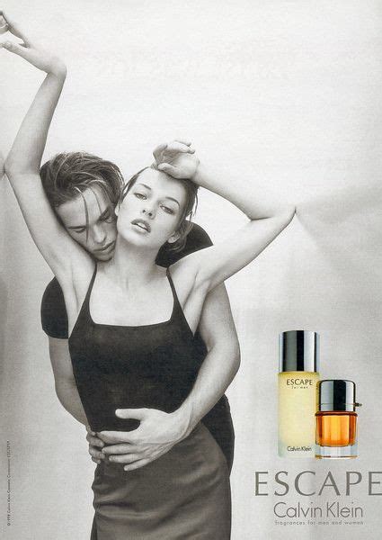 Ck Escape Milla Jovovich Calvin Klein Photoshoot Models Photoshoot