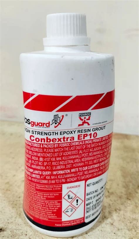 Fosroc Conbextra Ep10 Epoxy Grout For Construction Liquid At Rs 1600 Bottle In Thrissur