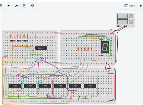 Solved I Made A Circuit On Tinkercad Where It Can Only Use And Gates Or Course Hero