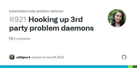 Hooking Up 3rd Party Problem Daemons · Issue 921 · Kubernetesnode