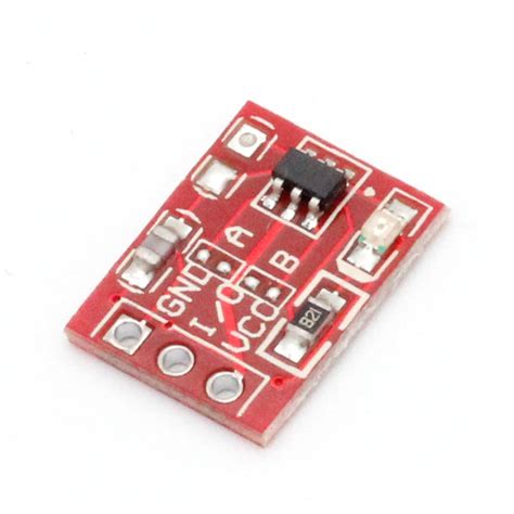 10pcs Ttp223 Touch Key Switch Module Touch Button Capacitive Switches Self Lockingno Locking