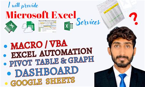 Do Microsoft Excel Macro Vba Pivot Tables Charts Dashboard And