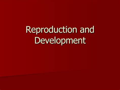 Natural Sciences Grade 9 Human Reproduction Ppt