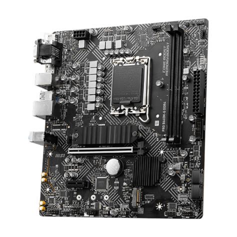 Msi Pro B660m G Ddr4 Intel Lga1700 Matx Motherboard Matrix Warehouse