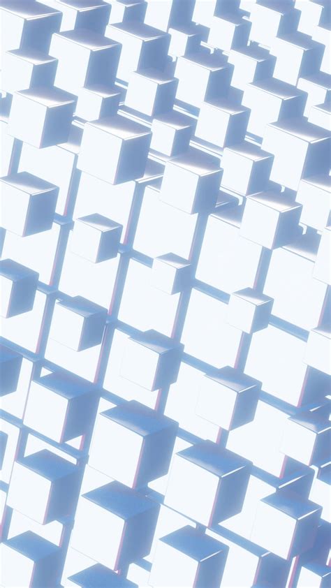 Simplified Blockchain Depicted Through Stylized Geometric Shapes Offering A Modern And Abstract