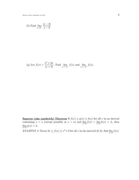 Properties And Theorems Of Limits And Examples Pdf