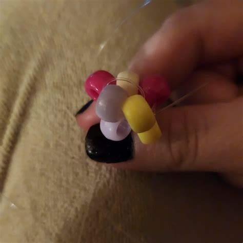 Help I Am Attempting To Make A Kandi Lizard But The Beads Either Bunch Up Into A Ball When I