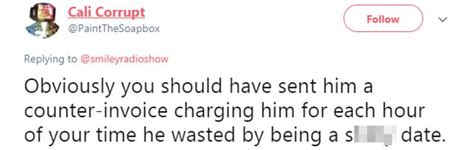 Indiana Man Sends Woman Invoice In The Mail After Their First Date Daily Mail Online