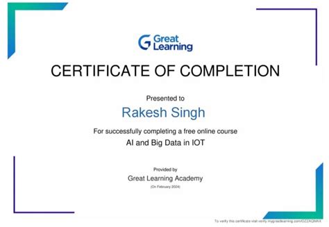 Rakesh Singh On Linkedin Ai Bigdata Iot Certification
