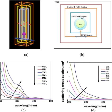 The A Perspective View Of Fdtd Calculation B Two Dimensional Download Scientific Diagram