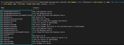 Getting Started With The Official Sailpoint Identitynow Powershell Sdk