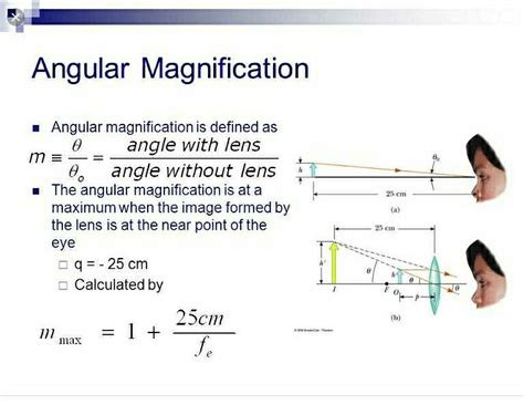 What Is Angular Magnification Of Two Lenses Put Side By Side Related