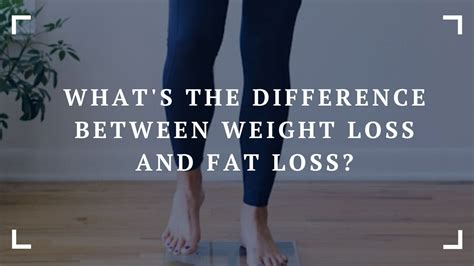 Whats The Difference Between Weight Loss And Fat Loss Nutri Inspector
